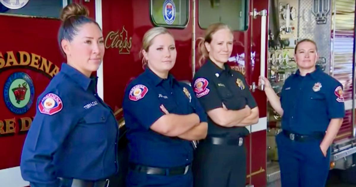Fire Department Schedules All Female Firefighter Crew For The First