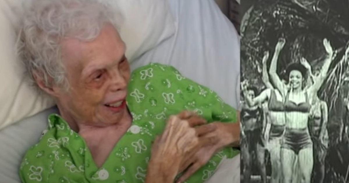 102 Year Old Woman Sees Footage Of Herself Performing In The Thirties