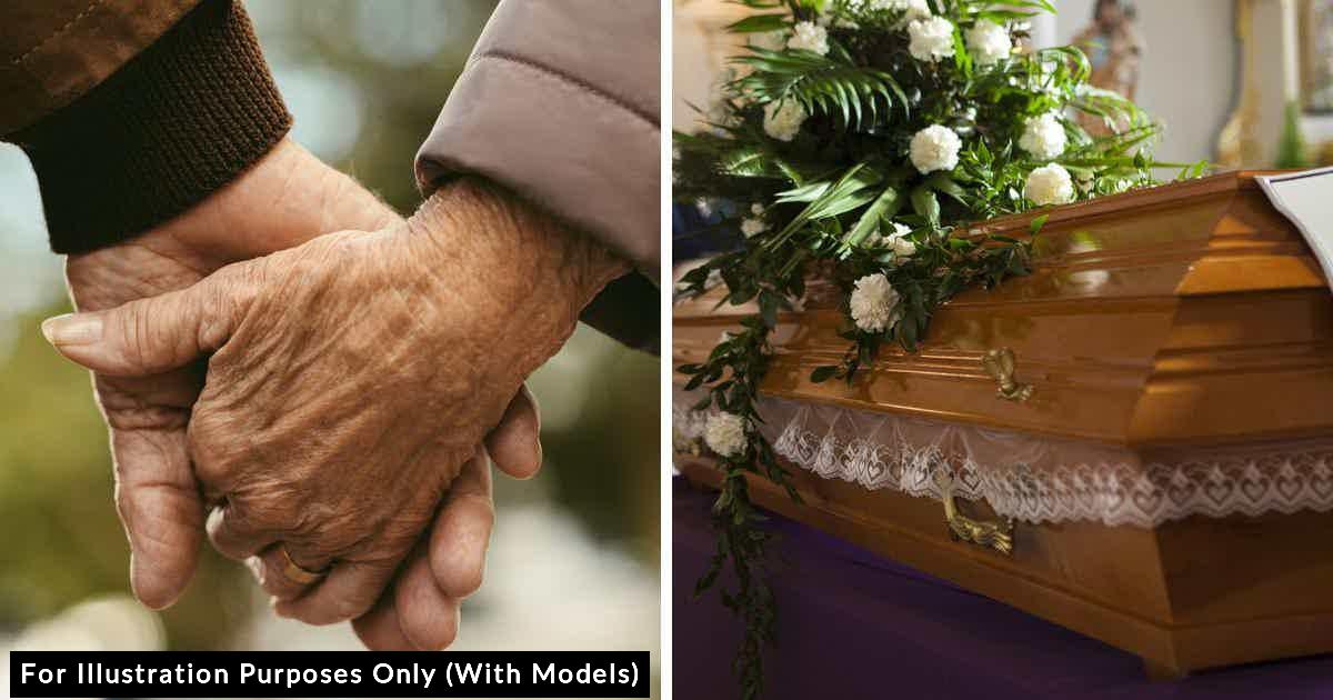 Elderly Couple Married 77 Years Were Buried In Shared Casket Holding